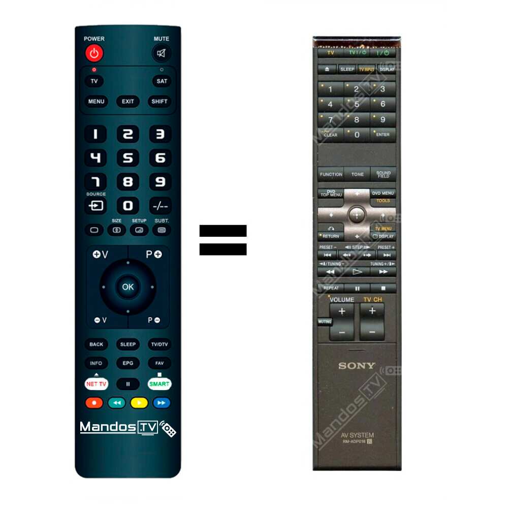 Mando a distancia HIFI SONY DAV-IS10 ® Mandos.TV