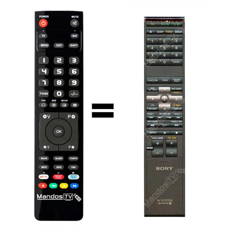 Mando a distancia HIFI SONY DAV-IS10 ® Mandos.TV